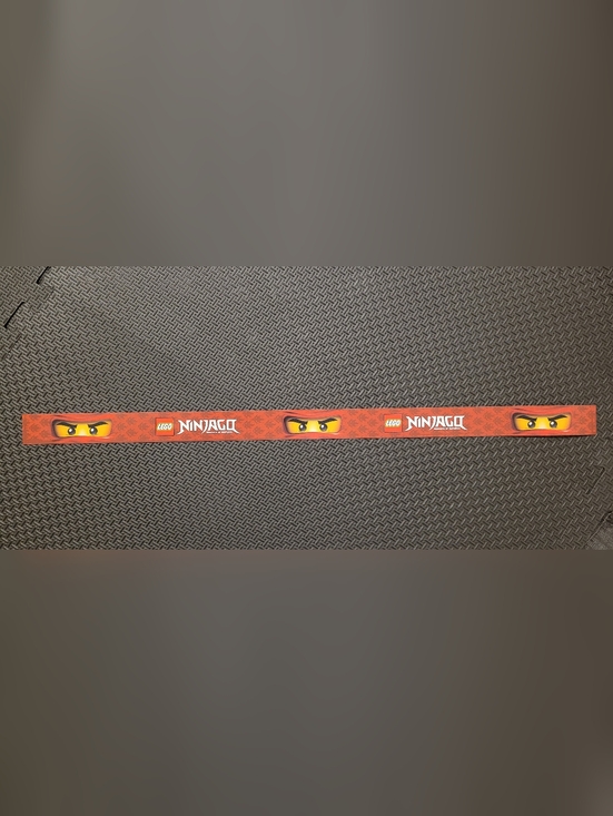 Lego | Other | Lego Ninjago Authentic Store Shelf Strip Talker 696cm X ...